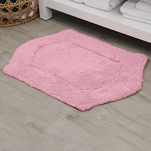 Click here for Home Weavers Waterford Bath Rug  17 x 24 - Pink prices