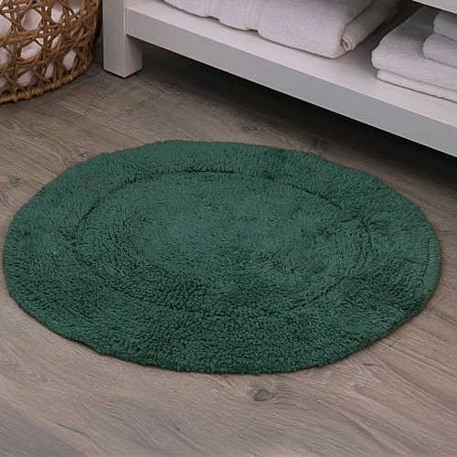 Click here for Home Weavers Inc Waterford Round Bath Rug  One Siz... prices