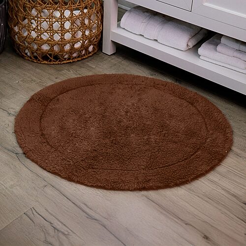 Click here for Home Weavers Inc Waterford Round Bath Rug  One Siz... prices