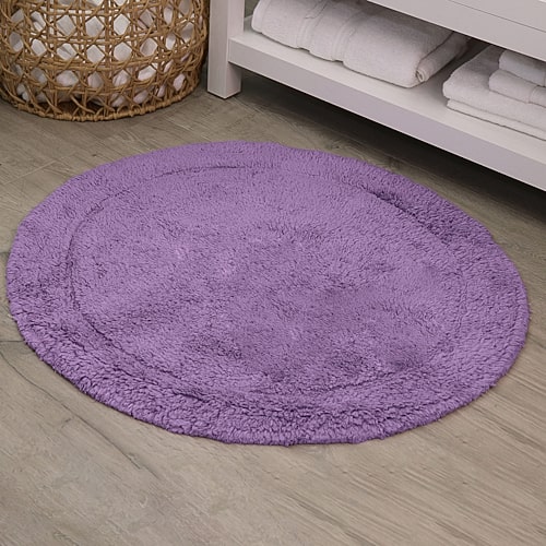 Click here for Home Weavers Inc Waterford Round Bath Rug  One Siz... prices