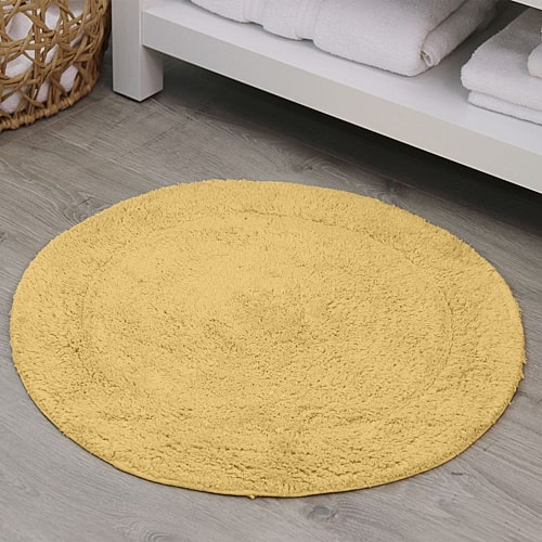 Click here for Home Weavers Inc Waterford Round Bath Rug  One Siz... prices