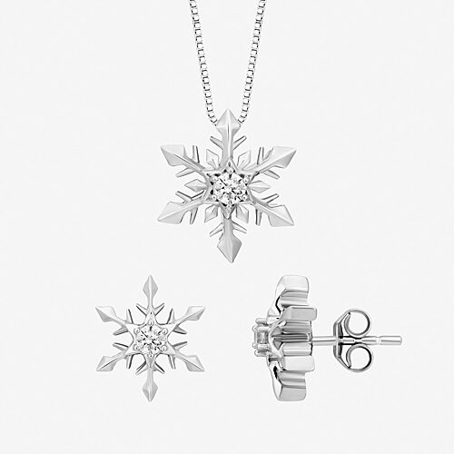 Click here for Enchanted Disney Fine Jewelry (I  I2) Womens 1/5 C... prices