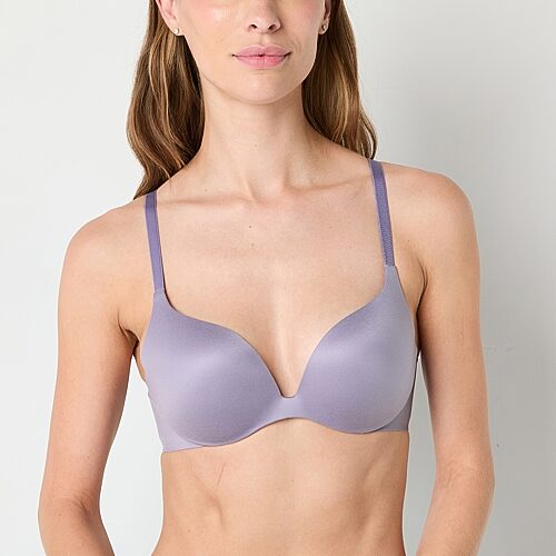 Click here for Ambrielle Plunge T-Shirt Bra  C  Purple prices