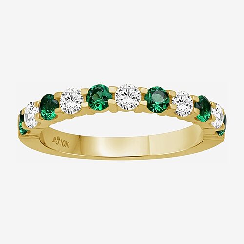Click here for Womens Gemstone & 1/2 CT. T.W. Lab-Grown Diamond 1... prices
