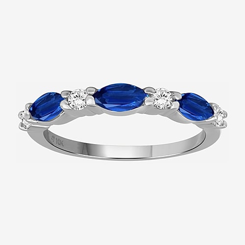 Click here for Womens Gemstone & 1/8 CT. T.W. Natural Diamond 10K... prices