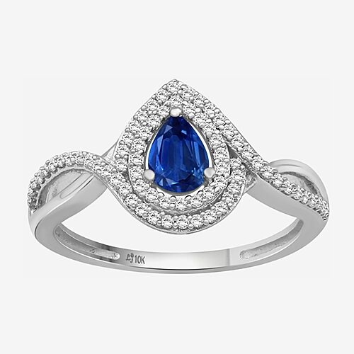 Click here for Womens Gemstone & 1/5 CT. T.W. Natural Diamond 10K... prices