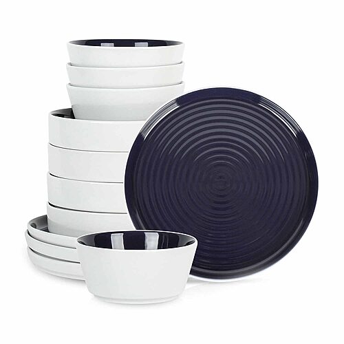 Click here for Stone Lain Elica 12 Pc. Dinnerware Set  Service fo... prices
