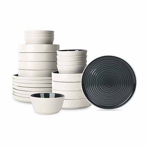 Click here for Stone + Lain Elica 24-pc. Stoneware Dinnerware Set... prices