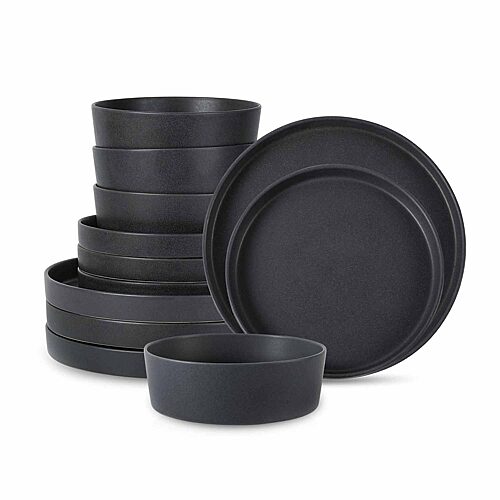 Click here for Stone by Mercer Project Modan 12 Pc. Dinnerware Se... prices