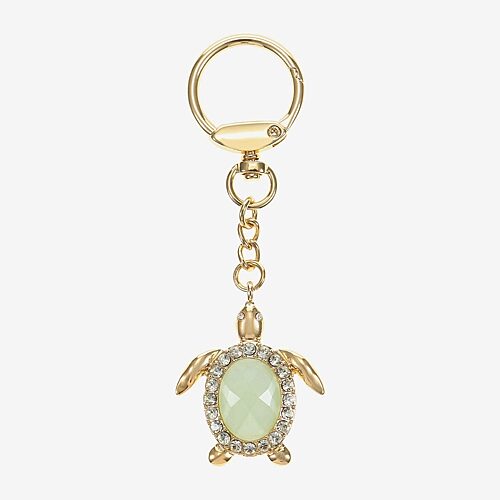 Click here for Monet Jewelry Turtle Bag Charm  One Size  Green prices