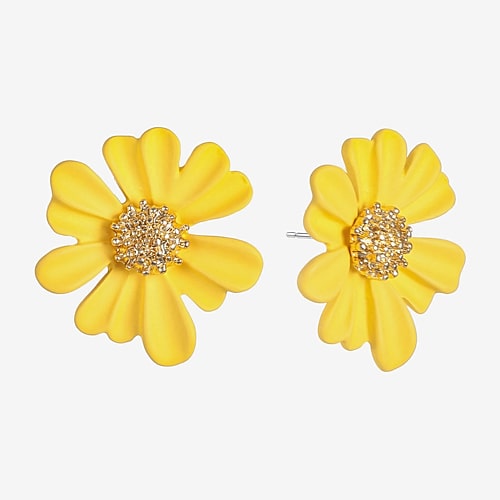 Click here for Liz Claiborne 28.1mm Flower Stud Earrings  One Siz... prices