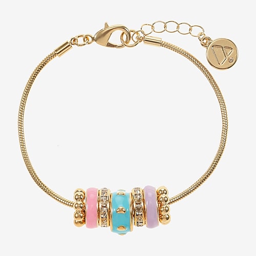 Click here for Liz Claiborne Womens Glass Charm Bracelet  One Siz... prices