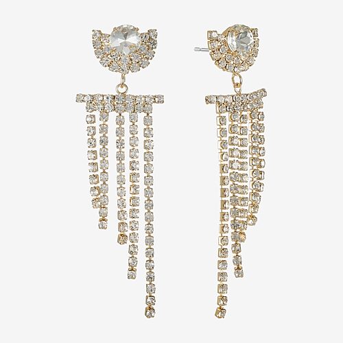 Click here for Monet Jewelry Womens Glass Round Hypoallergenic Dr... prices