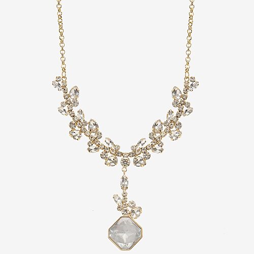 Click here for Monet Jewelry Womens Glass 17 Inch Y Necklace  One... prices