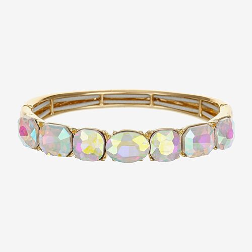 Click here for Monet Jewelry Womens Glass Cushion Stretch Bracele... prices