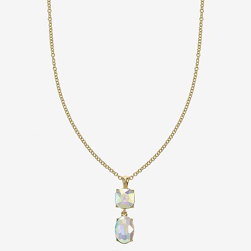 Click here for Monet Jewelry Womens Glass Cushion 17 Inch Pendant... prices