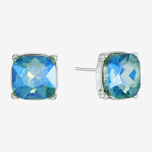 Click here for Monet Jewelry Glass 10mm Cushion Stud Earrings  On... prices