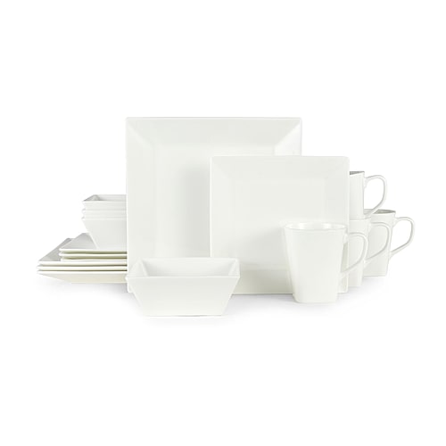 Mikasa Delray 16-pc. Bone China Dinnerware Set  One Size  White
