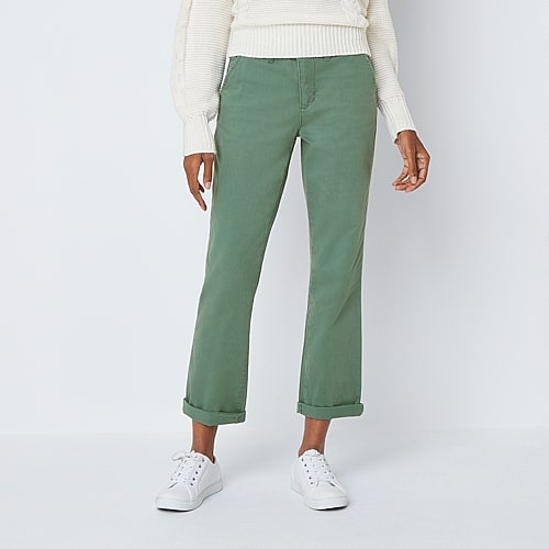 Click here for St. Johns Bay Womens Relaxed Fit Girl Friend Chino... prices