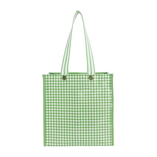 Click here for Martha Stewart Green Gingham Market Tote  One Size... prices