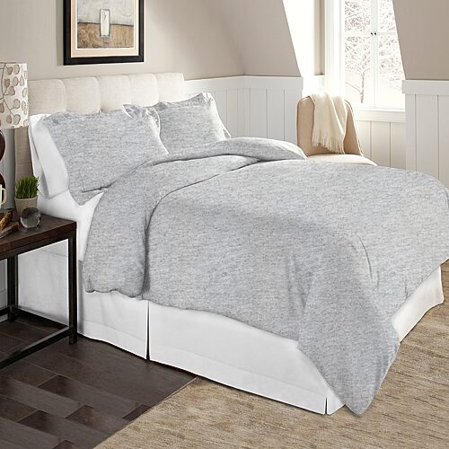 Click here for Pointehaven Printed Or Solid Cotton Duvet Cover Se... prices