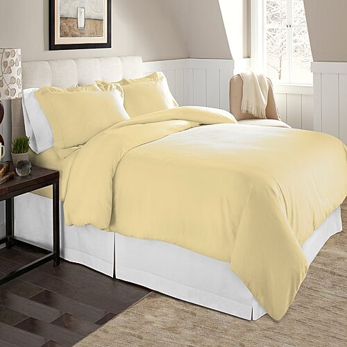 Click here for Pointehaven Printed Or Solid Cotton Duvet Cover Se... prices