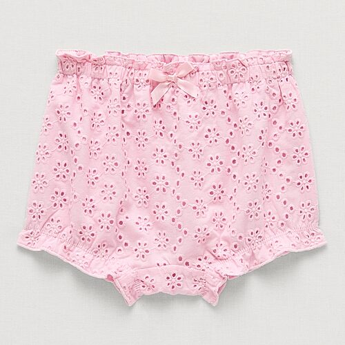 Click here for Okie Dokie Eyelet Baby Girls Pull-On Short  6 Mont... prices