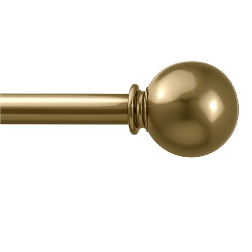 Click here for Deco Window Soft Gold Program 1 IN Curtain Rod  On... prices