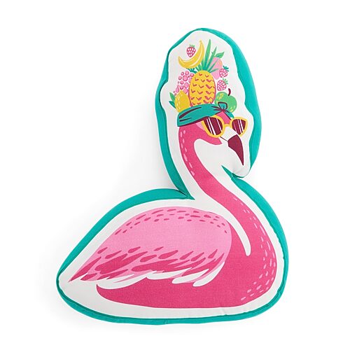 Click here for Outdoor Oasis Flamingo Figural Throw Pillow  One S... prices