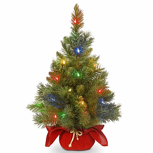 Click here for National Tree Co. Majestic Spruce 2 Foot Pre-Lit S... prices