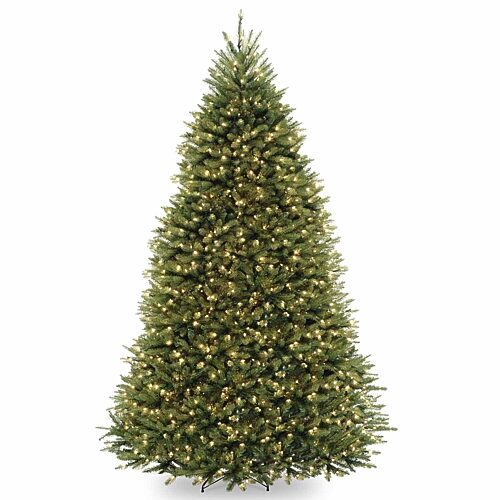 Click here for National Tree 10 Dunhill Fir Hinged Tree with 1200... prices