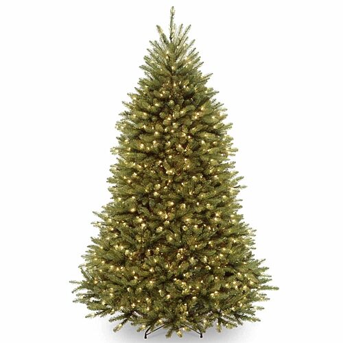 Click here for National Tree Co. Dunhill Fir Hinged 7 1/2 Foot Pr... prices