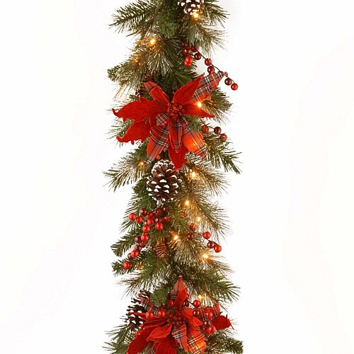 Click here for National Tree Decorative Collection Tartan Plaid G... prices