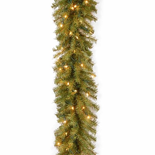 Click here for National Tree Company 9 x 12 Norwood Fir Garland w... prices