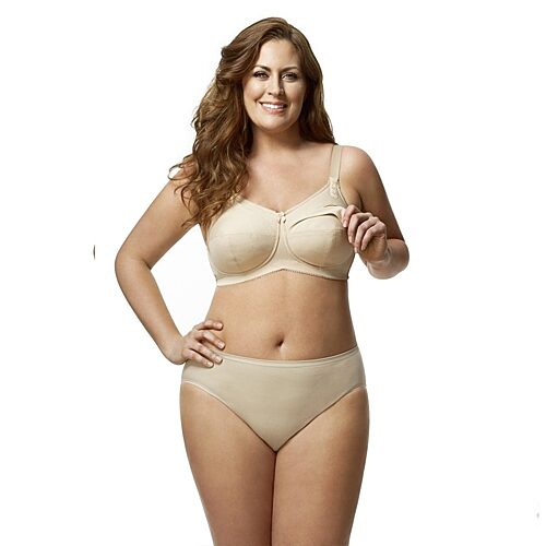 Click here for Elila Cotton Softcup Nursing Bra - 1613  I  Beige prices