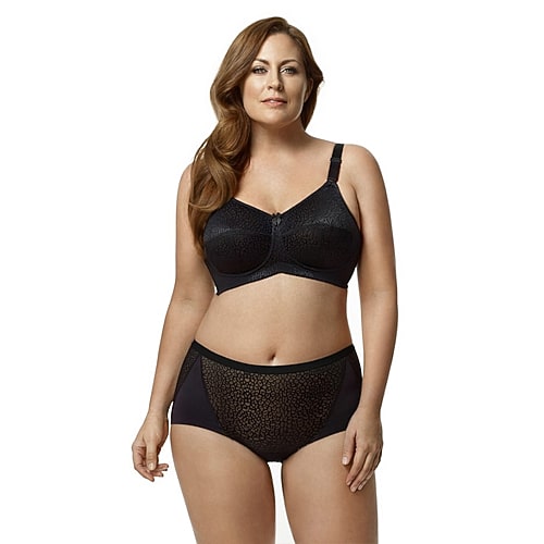 Click here for Elila Leopard Lace Softcup Full Coverage Bra - 120... prices