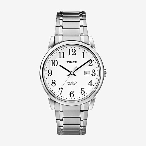 Click here for Timex Mens Silver Tone Stainless Steel Expansion W... prices