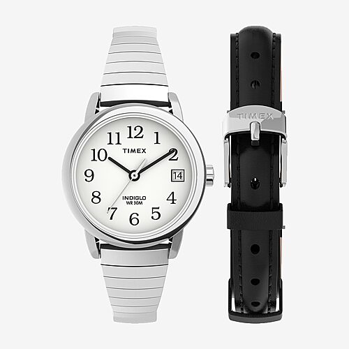 Click here for Timex Womens Silver Tone Stainless Steel Watch Box... prices
