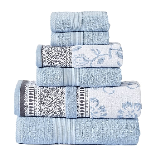 Click here for Modern Threads Ophelia 6-pc. Bath Towel Set  One S... prices