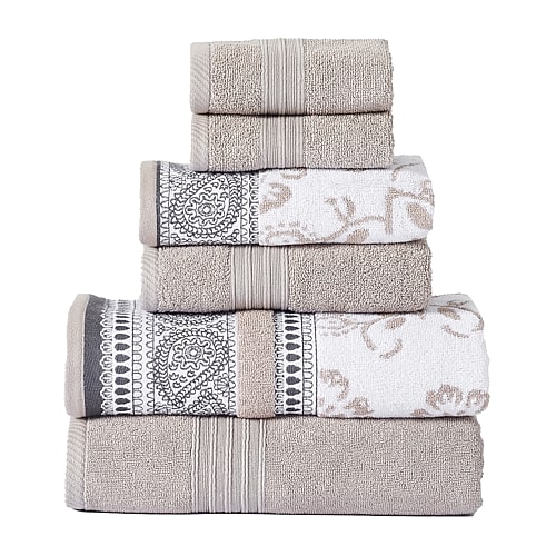 Click here for Modern Threads Ophelia 6-pc. Bath Towel Set  One S... prices
