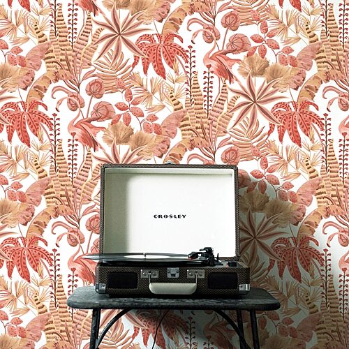 Click here for Tempaper Flamingo Peel & Stick Wallpaper  One Size... prices