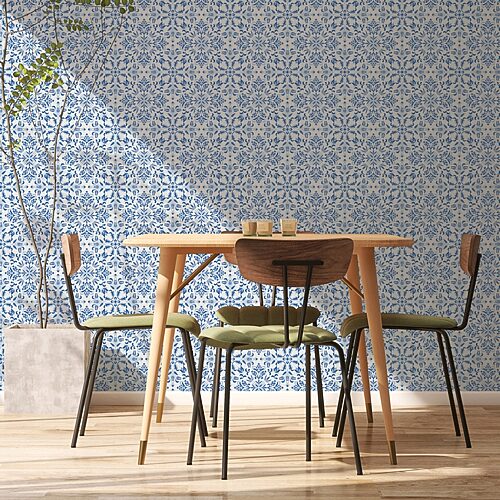Click here for Tempaper Ornamental Tile Peel & Stick Wallpaper  O... prices