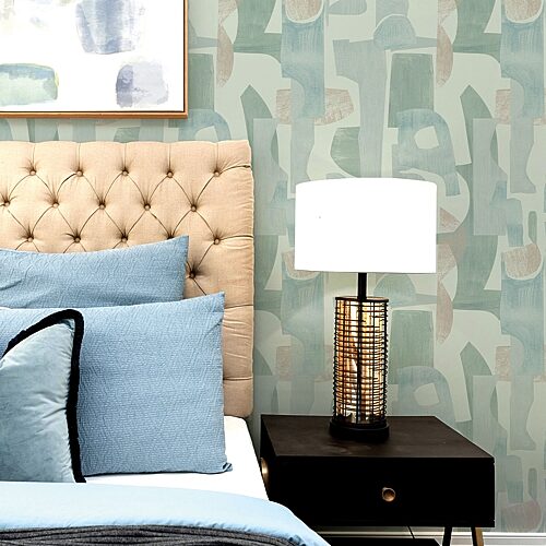 Click here for Tempaper Geo Composition Peel & Stick Wallpaper  O... prices