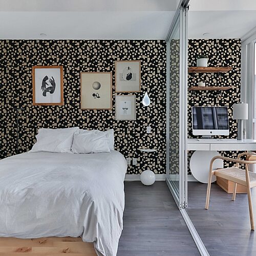 Click here for Tempaper Mod Geo Peel & Stick Wallpaper  One Size... prices