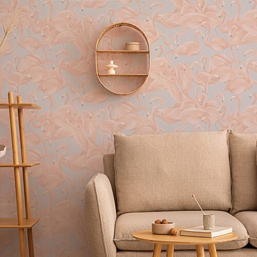 Click here for Tempaper Flamingo Peel & Stick Wallpaper  One Size... prices