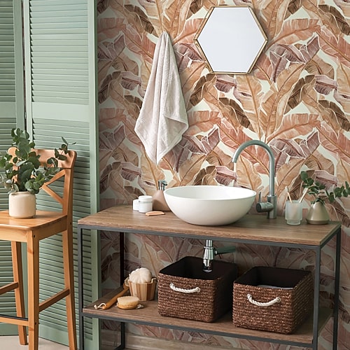 Click here for Tempaper Bahama Palm Peel & Stick Wallpaper  One S... prices