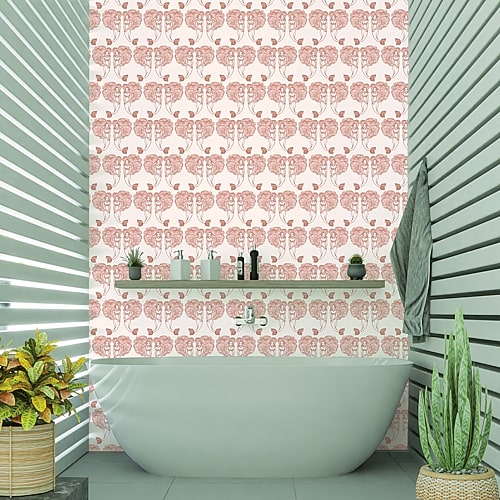 Click here for Tempaper Block Print Peel & Stick Wallpaper  One S... prices