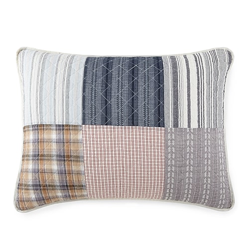 Click here for Hudson & Main Colton Plaid Pillow Sham  One Size... prices