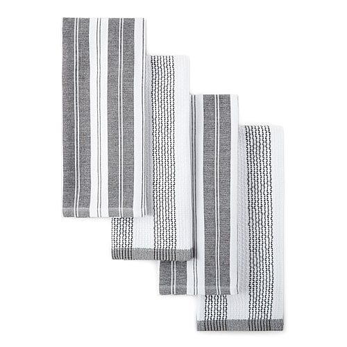 Click here for Cooks Striped Dual Purpose 4-Pc. Kitchen Towel Set... prices
