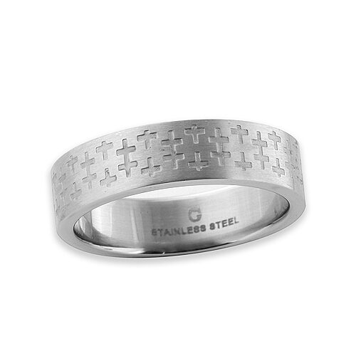 Click here for Mens 6MM Stainless Steel Wedding Band  8 prices